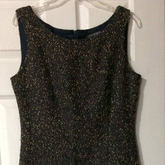 jonathan martin | Dresses | Jonathan Martin Studio Navy Blue Tweed ...